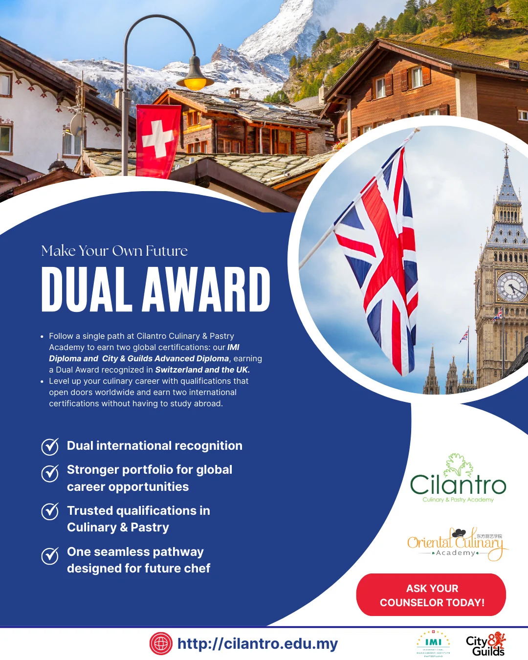 Culinary Arts College in Malaysia | Cilantro Culinary Academy