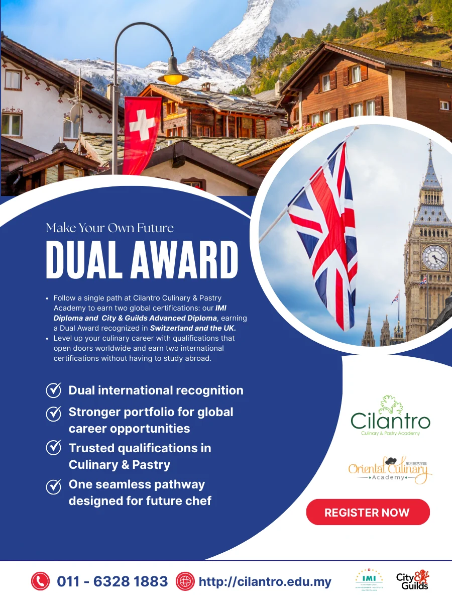 Culinary Arts College in Malaysia | Cilantro Culinary Academy